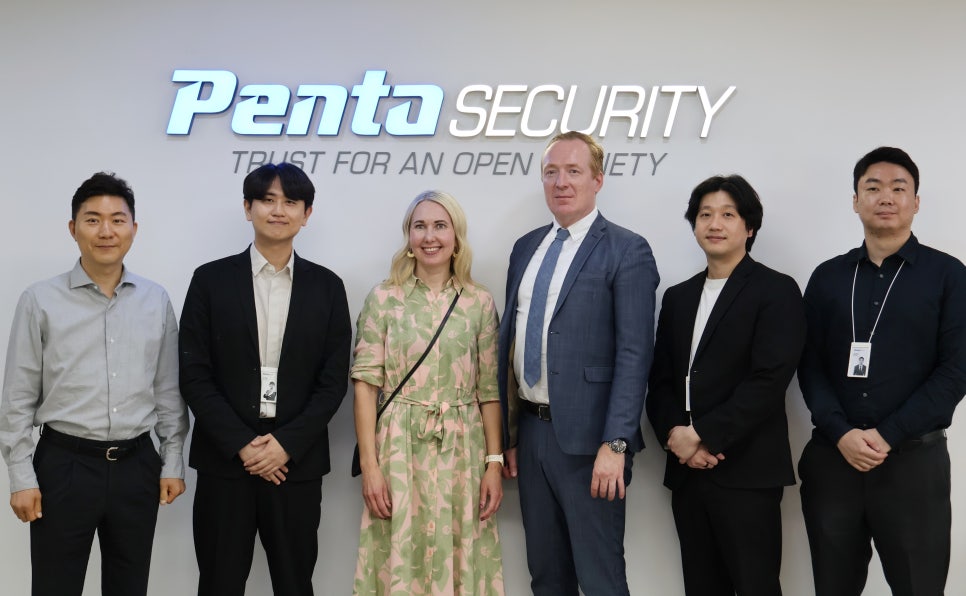 Helsinki Partners Visits Penta Security for Nordic Cybersecurity Market